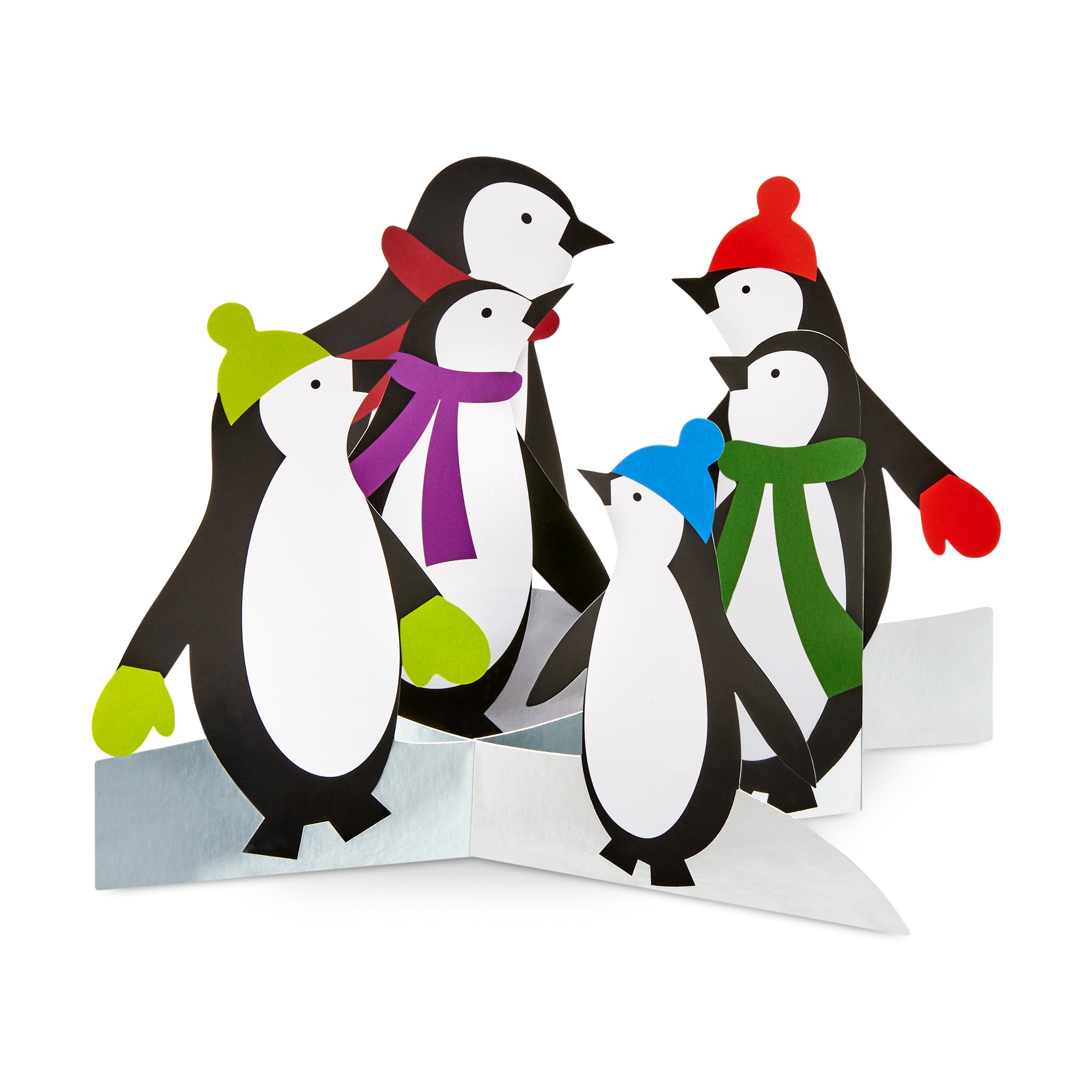Penguins on Parade Holiday Pop-Up Cards - Set of 8 – MoMA Design Store